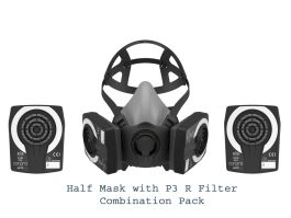 FFP3 Half Mask (P3 Filters included) | Respirator Shop UK