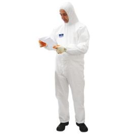 Cat 3 Type 5 6 Hooded Asbestos Coverall | Portwest