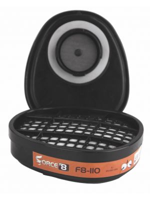 JSP Force 8 Press to Check Half Mask with P3 Cartridge| FFP3 Masks
