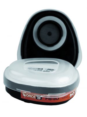 JSP Force 8 Press to Check Half Mask with P3 Cartridge| FFP3 Masks